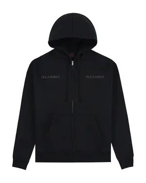 PLEASURES Spine Graphic Full Zip Hoodie