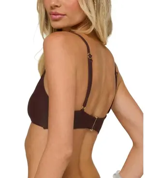 EDIKTED Zarai Ring Bralette Bikini Top