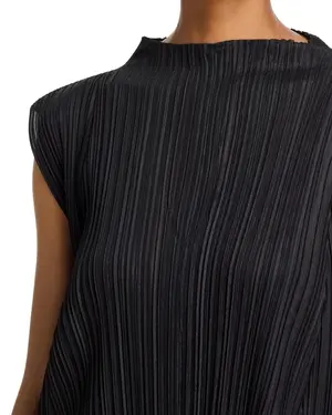 Issey Miyake Mellow Pleats Sleeveless Top