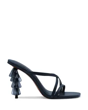 Cult Gaia Sage Sculptural Heel Sandals - Tide
