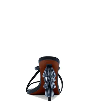 Cult Gaia Sage Sculptural Heel Sandals - Tide