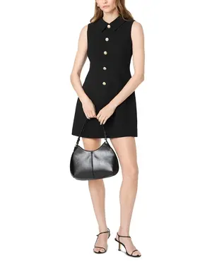 French Connection Azra Sleeveless Collar Mini Dress