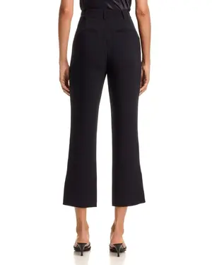 Cinq À Sept Floral Border Cropped Kerry Pants