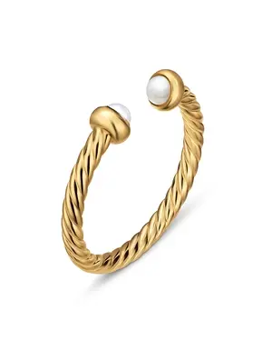 David Yurman Micro Cablespira Flex Open Ring