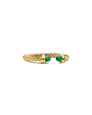 David Yurman Micro Cablespira Flex Open Ring