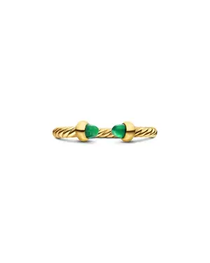 David Yurman Micro Cablespira Flex Open Ring