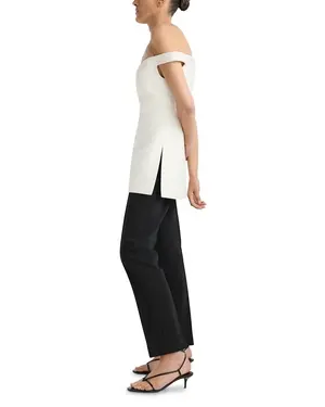 RÓHE Röhe Off-the-shoulder Viscose Blend Top