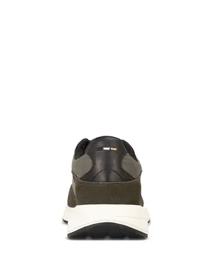 BOSS By Hugo Vinston Runner Sneaker - Dark Green