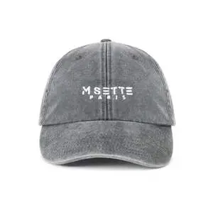 M SETTE PARIS Signature Embroidered Cap