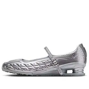 Nike Shox Z Calistra Mary Jane Sneakers - Metallic Silver