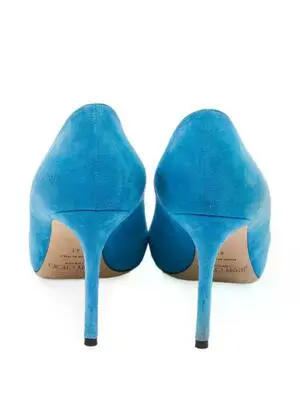 JIMMY CHOO Abel Suede Heeled Pumps