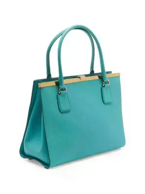 Dolce & Gabbana Large Eva Leather Tote Bag