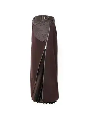 Sacai High-waisted Skirt