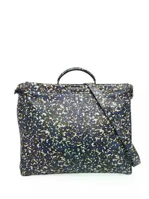 Fendi 2016 Peekaboo Leather Briefcase