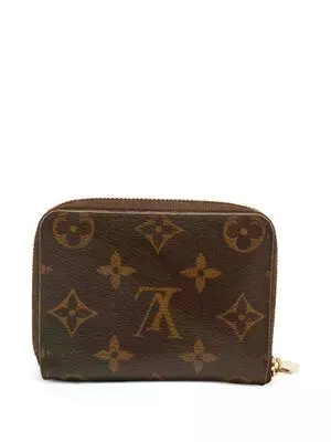 LOUIS VUITTON Zippy Monogram Coin Purse - Brown