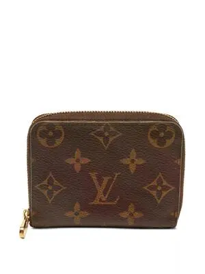 LOUIS VUITTON Zippy Monogram Coin Purse - Brown