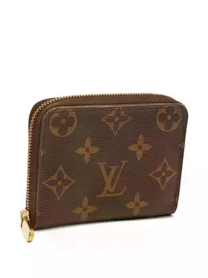 LOUIS VUITTON Zippy Monogram Coin Purse - Brown