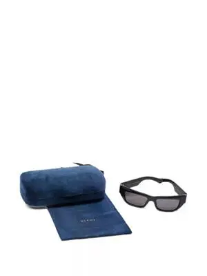 Gucci Gg1296s Rectangle-frame Sunglasses