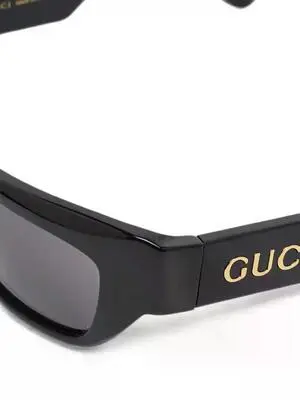 Gucci Gg1296s Rectangle-frame Sunglasses