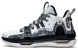 361 DEGREES X Three-body Ag1 Pro Sneakers - White/black/silver
