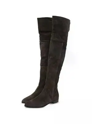 Prada Suede Over-the-knee Boots