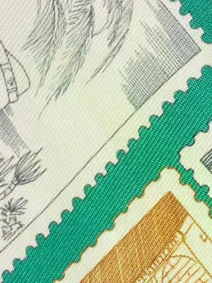Hermès Le Philatéliste Du Faubourg Twilly Scarf