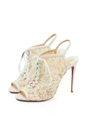 CHRISTIAN LOUBOUTIN Mariee A Colmar Lace Sandals
