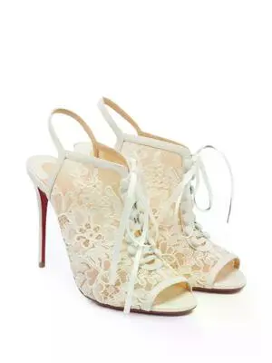 CHRISTIAN LOUBOUTIN Mariee A Colmar Lace Sandals