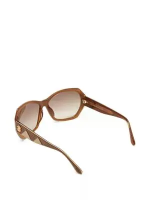 Roberto Cavalli Abelia Oversized Geometric Sunglasses