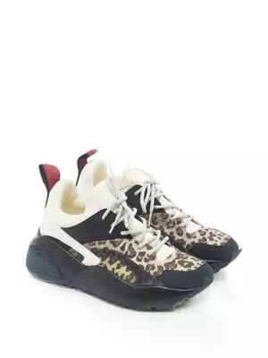 Stella McCartney Eclypse Leopard Print Sneakers