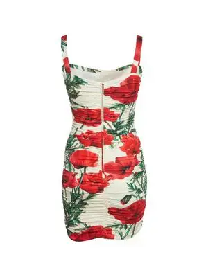 Dolce & Gabbana Floral-print Mini Dress