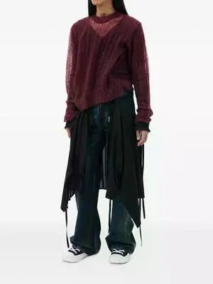 ANN DEMEULEMEESTER Open-knit Levar Sweater