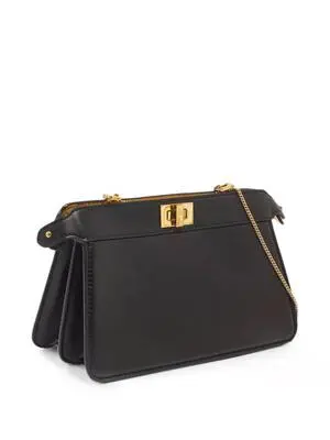 Fendi 2020 Peekaboo Iseeu Chain Cross Body Bag