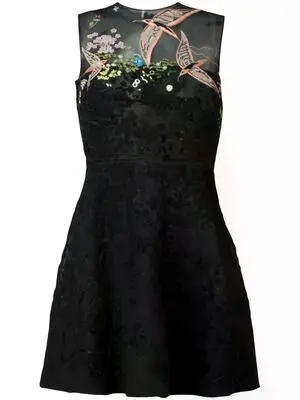 Valentino Garavani Landscape Embroidered Dress