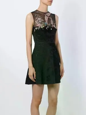 Valentino Garavani Landscape Embroidered Dress