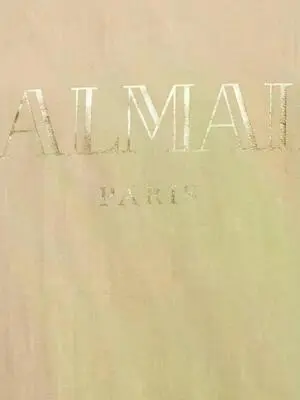 Balmain Logo-print Cotton Top