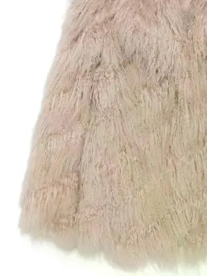 LISKA Tibet-lamb Jacket - Pink