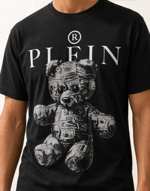 Philipp Plein Jersey T-shirt Teddy Dollar Stones