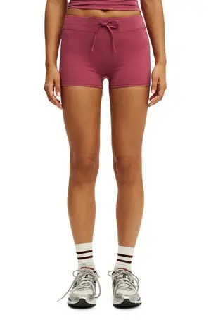 Cotton:on COTTON ON BODY Active Ultra Soft Tie Front Micro Short Raspberry Aura