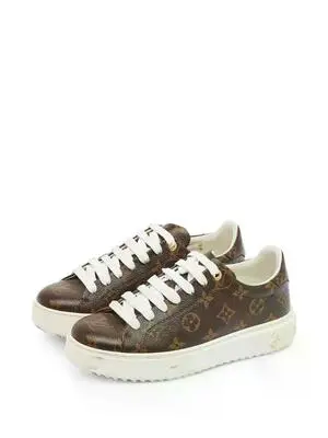 LOUIS VUITTON Time Out Monogram Sneakers