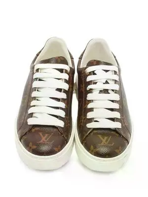 LOUIS VUITTON Time Out Monogram Sneakers