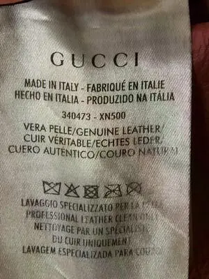 Gucci Holographic-leather Mini Dress