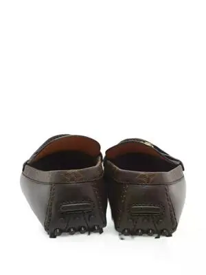 LOUIS VUITTON Monte Carlo Leather Loafers