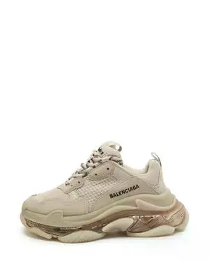 Balenciaga Triple S Clear Sole Sneakers - Neutrals