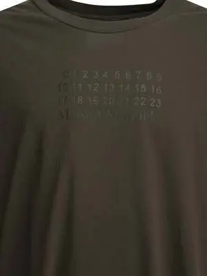MAISON MARGIELA Crew Neck T Shirt With Logo