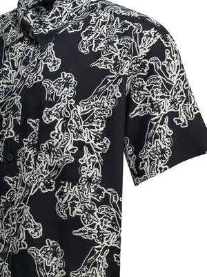NN.07 Deon Printed Viscose Twill Casual Shirt