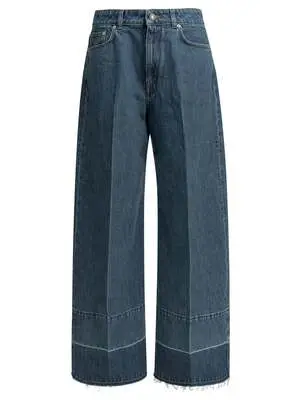 Givenchy Wide Leg Jeans - Blue