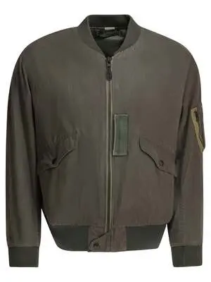 A.PRESSE L 2 B Flight Jacket' Bomber - Purple