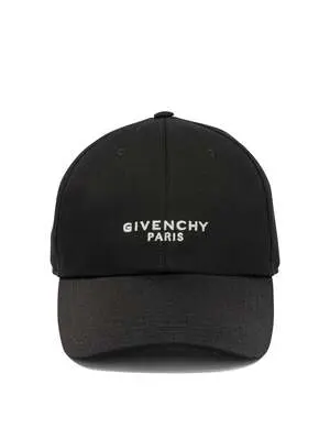Givenchy Paris' Baseball Cap - Black