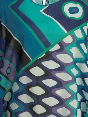 Emilio Pucci Vivara' Short Caftan Dress